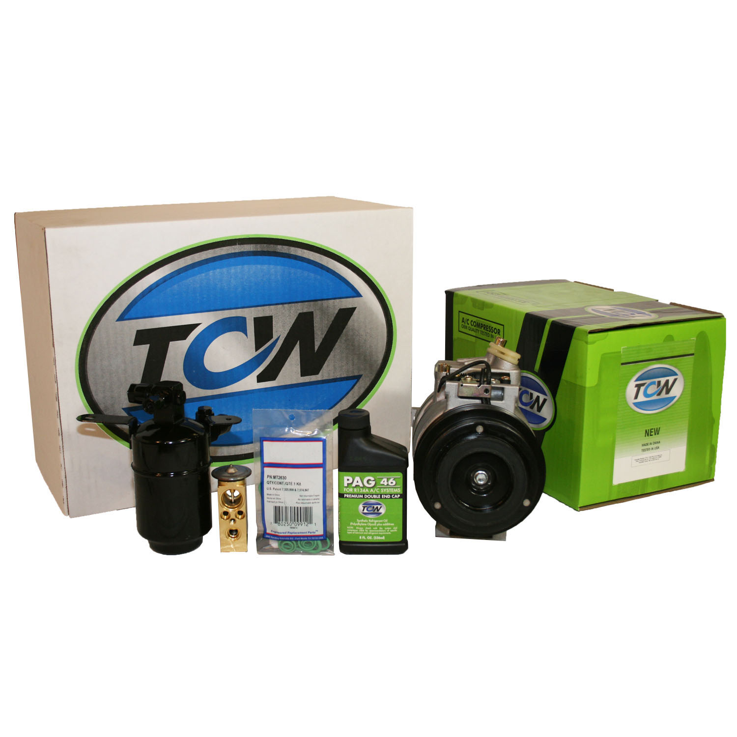 TCW Vehicle A/C Kit K1000153N New - The Compressor Warehouse