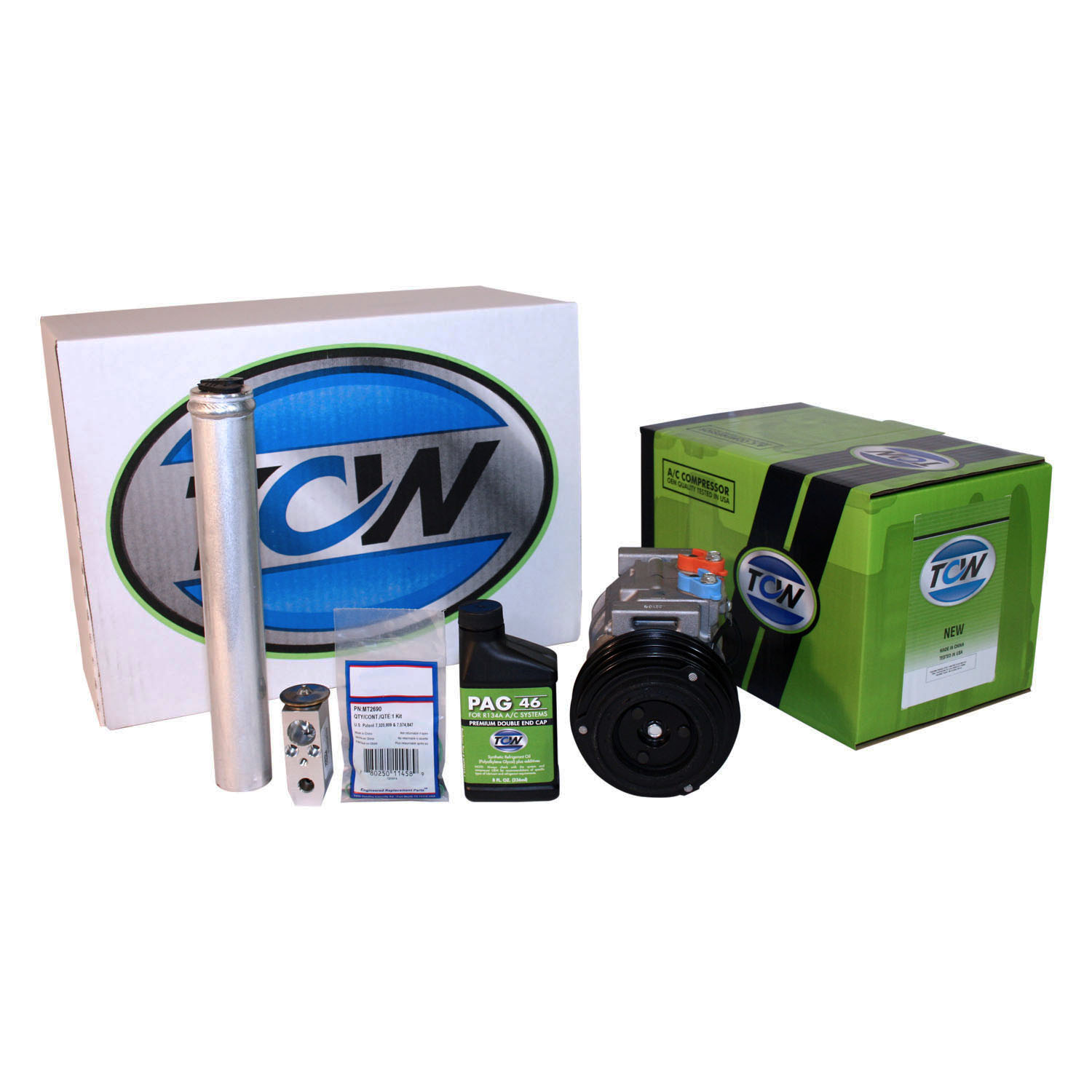 TCW Vehicle A/C Kit K1000169N New - The Compressor Warehouse