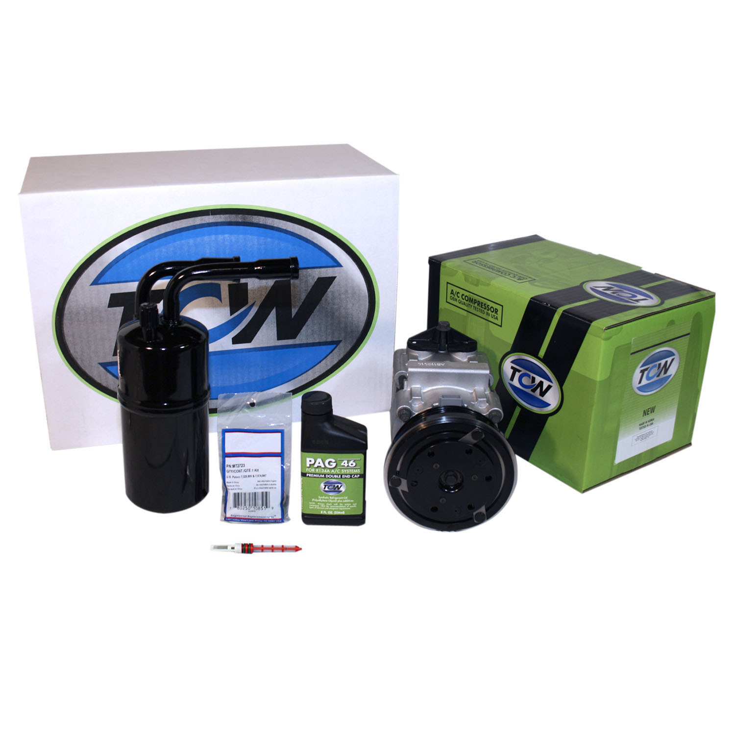 TCW Vehicle A/C Kit K1000194N New - The Compressor Warehouse