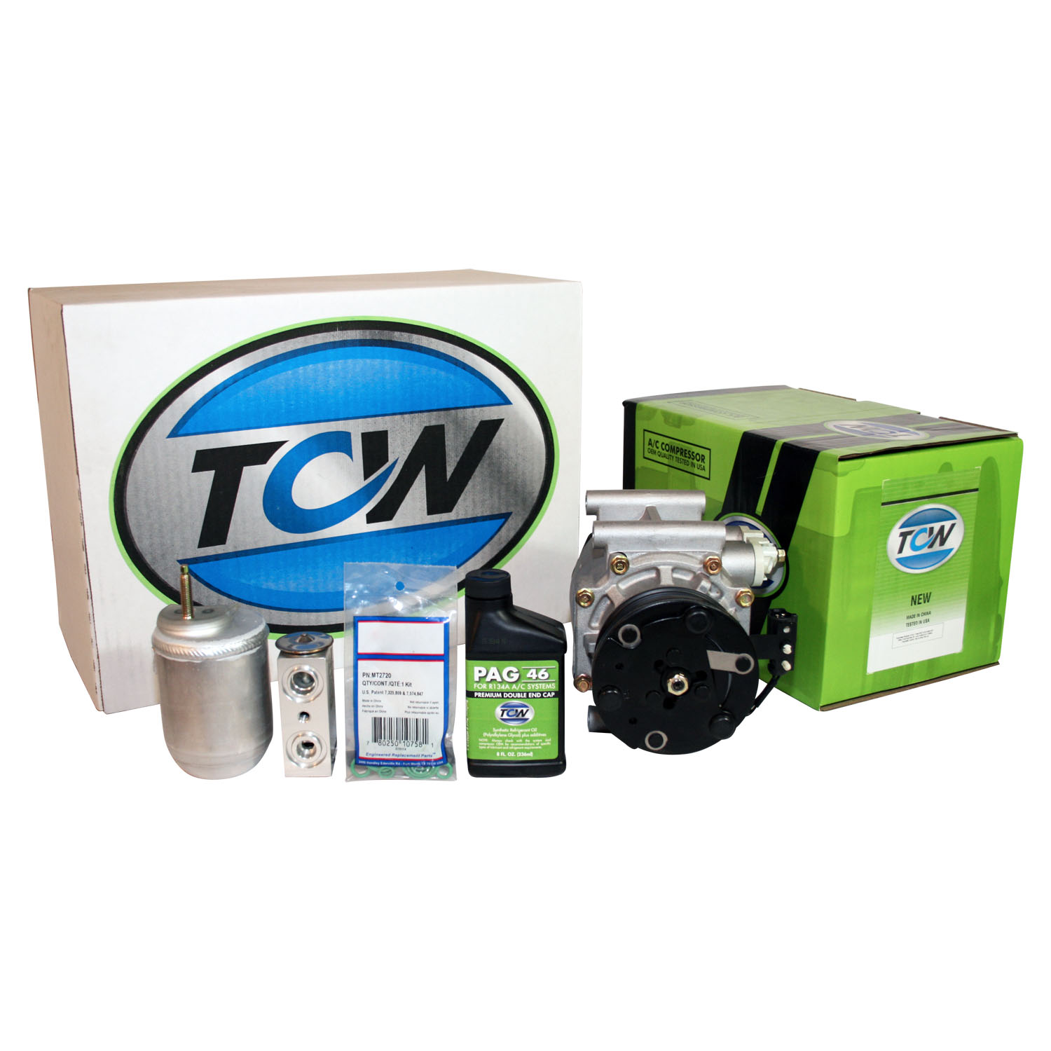 TCW Vehicle A/C Kit K1000252N New - The Compressor Warehouse