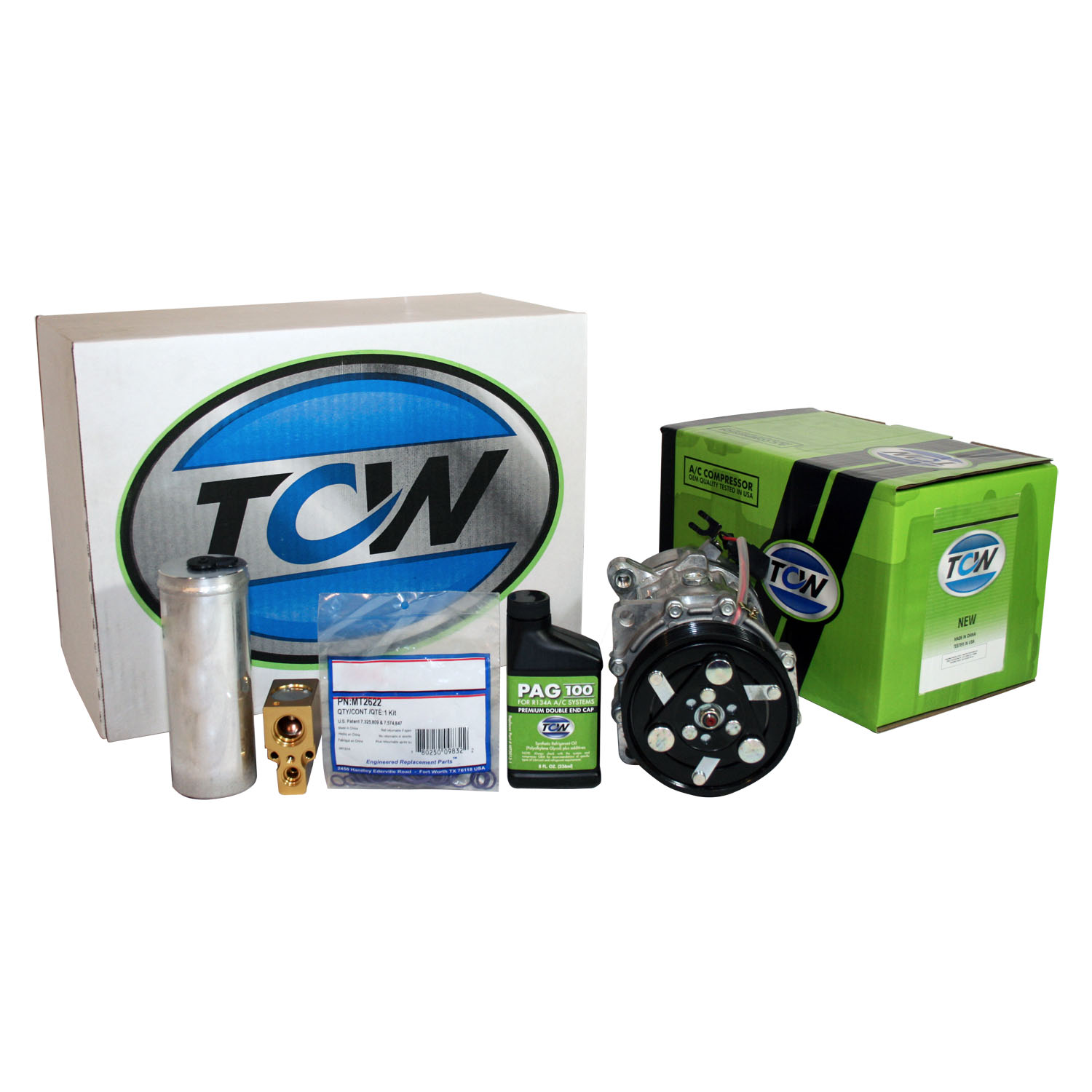 TCW Vehicle A/C Kit K1000275N New - The Compressor Warehouse