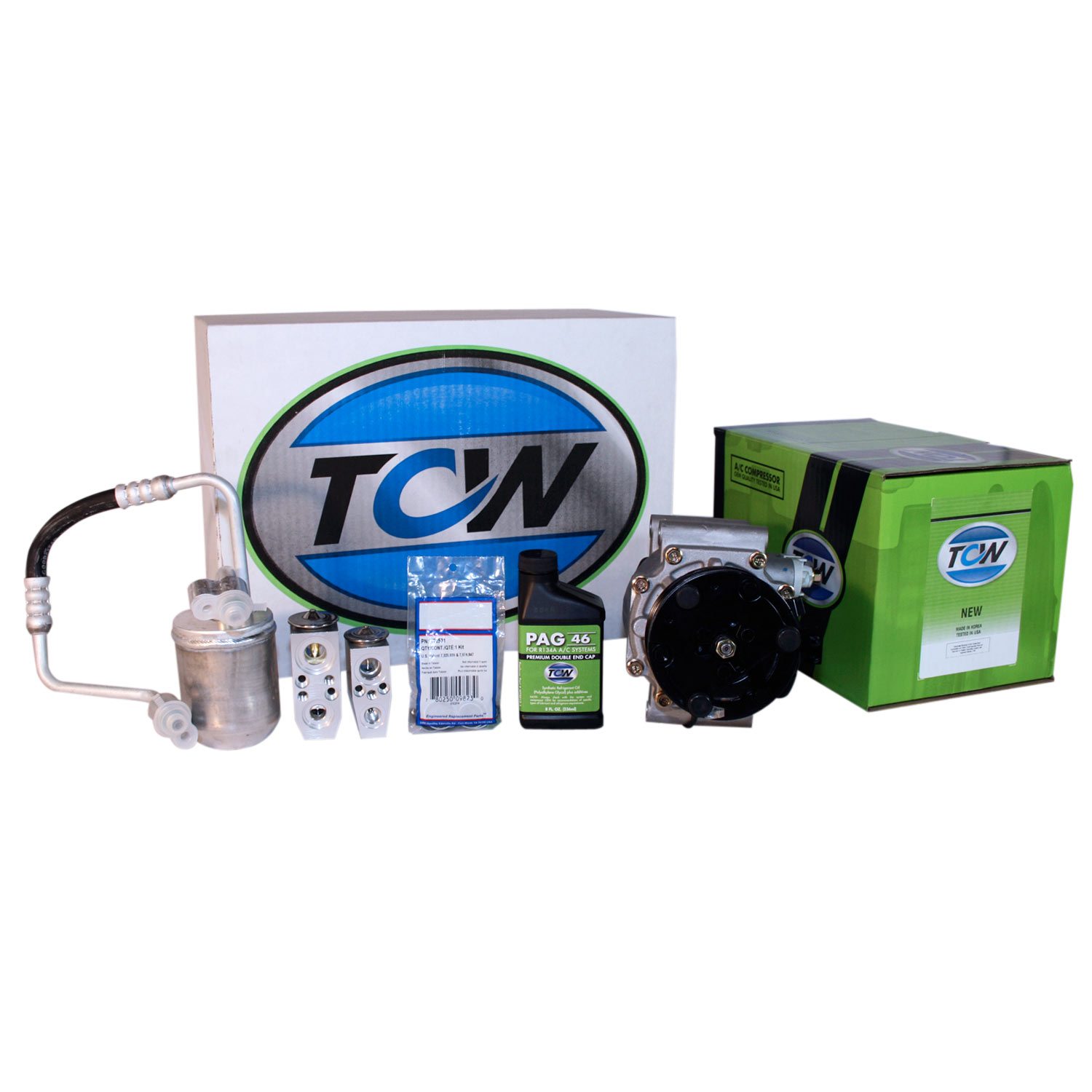 TCW Vehicle A/C Kit K1000327N New - The Compressor Warehouse
