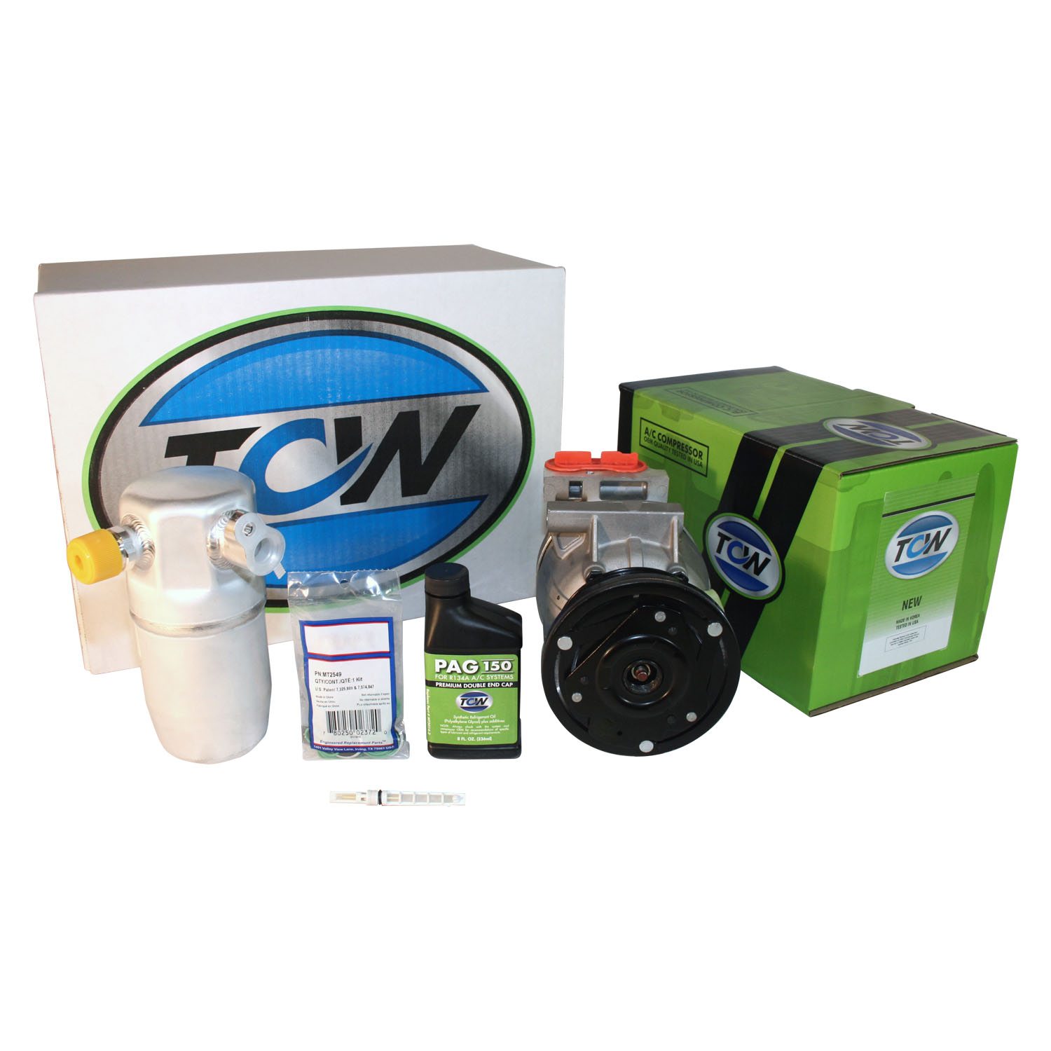 TCW Vehicle A/C Kit K1000354N New - The Compressor Warehouse