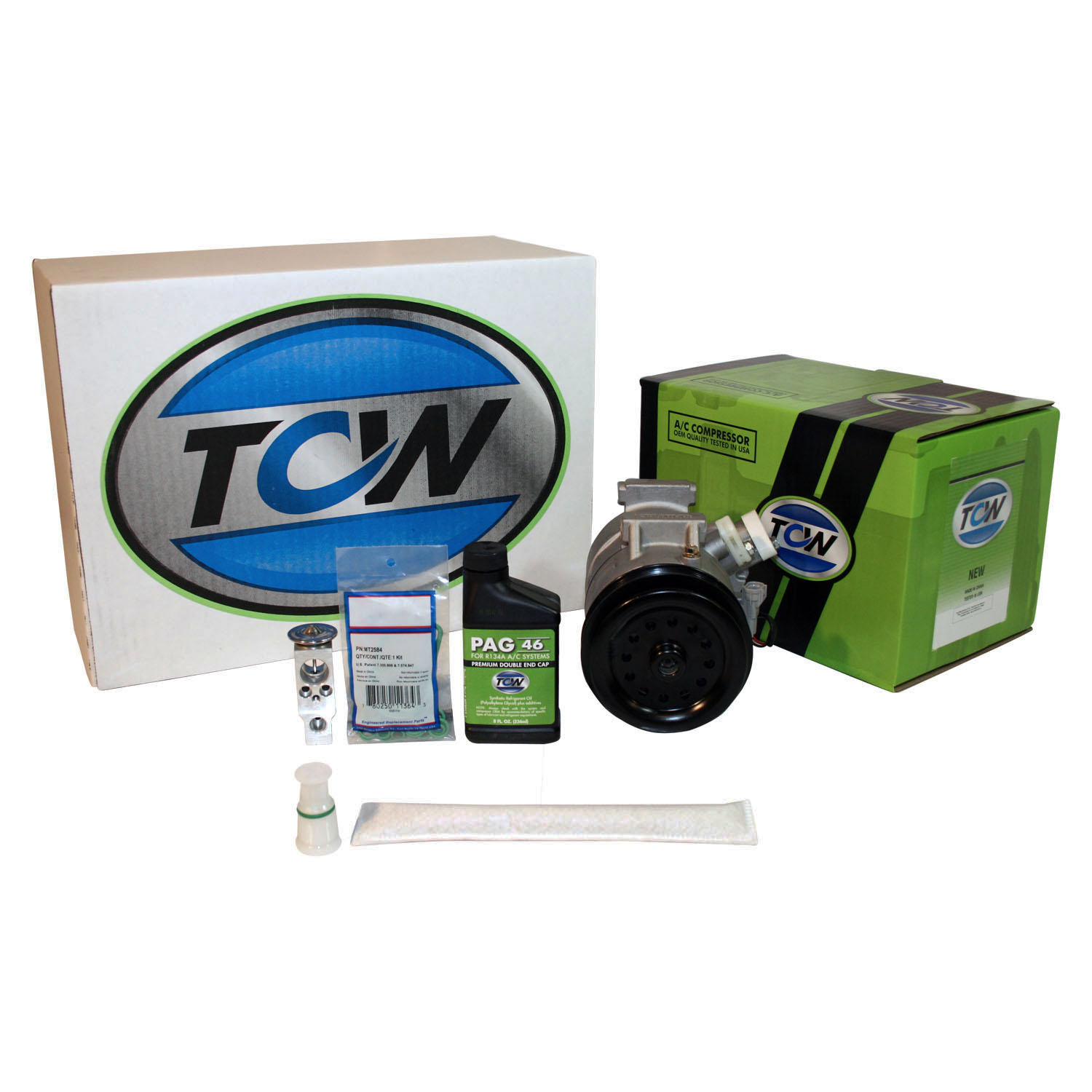 TCW Vehicle A/C Kit K1000411N New - The Compressor Warehouse