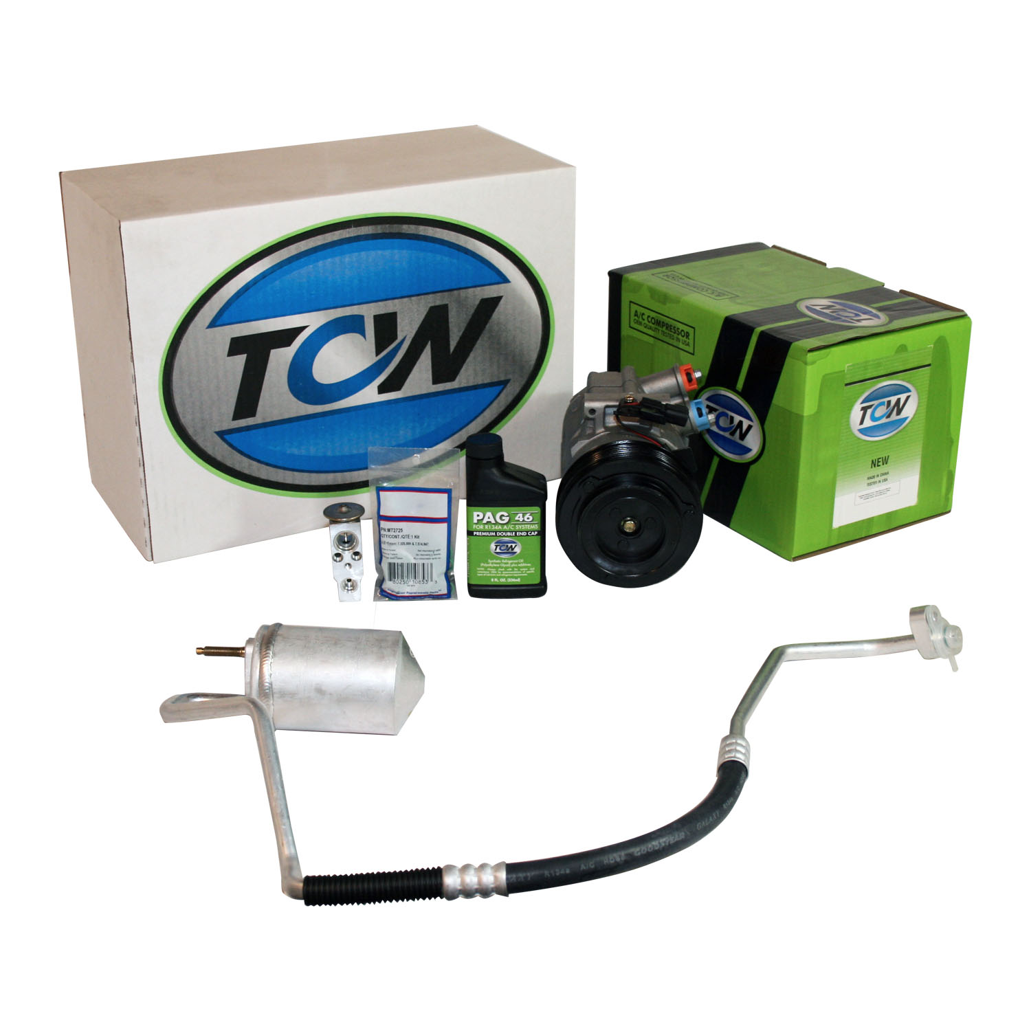 TCW Vehicle A/C Kit K1000520N New - The Compressor Warehouse