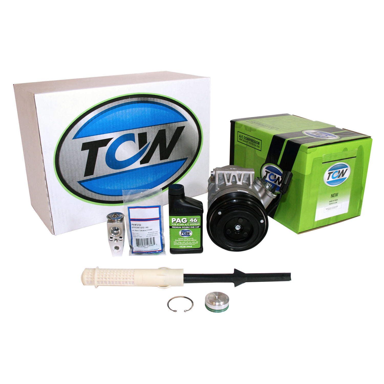 TCW Vehicle A/C Kit K1000590N New - The Compressor Warehouse