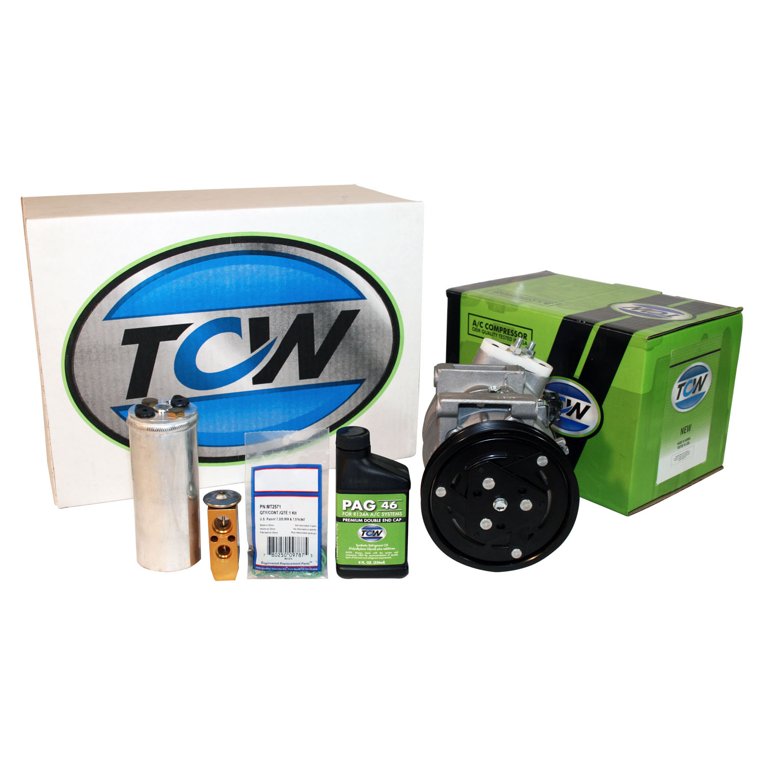 TCW Vehicle A/C Kit K1000597N New - The Compressor Warehouse
