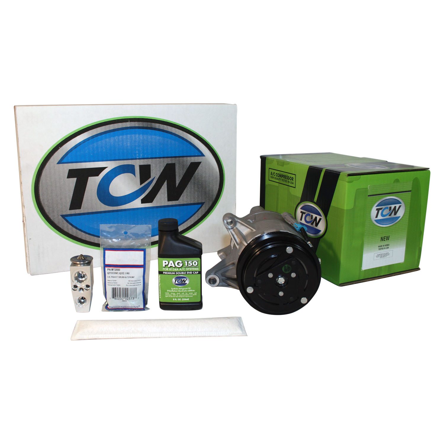TCW Vehicle A/C Kit K1000834N New - The Compressor Warehouse