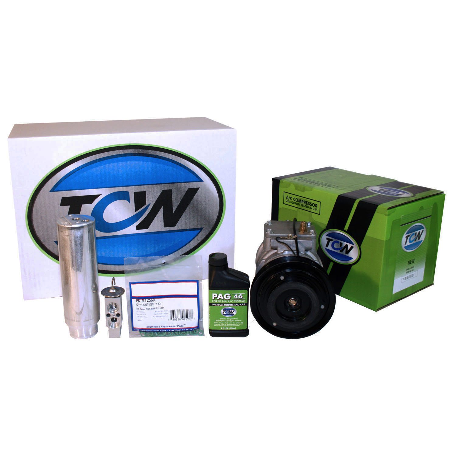 TCW Vehicle A/C Kit K1000947N New - The Compressor Warehouse
