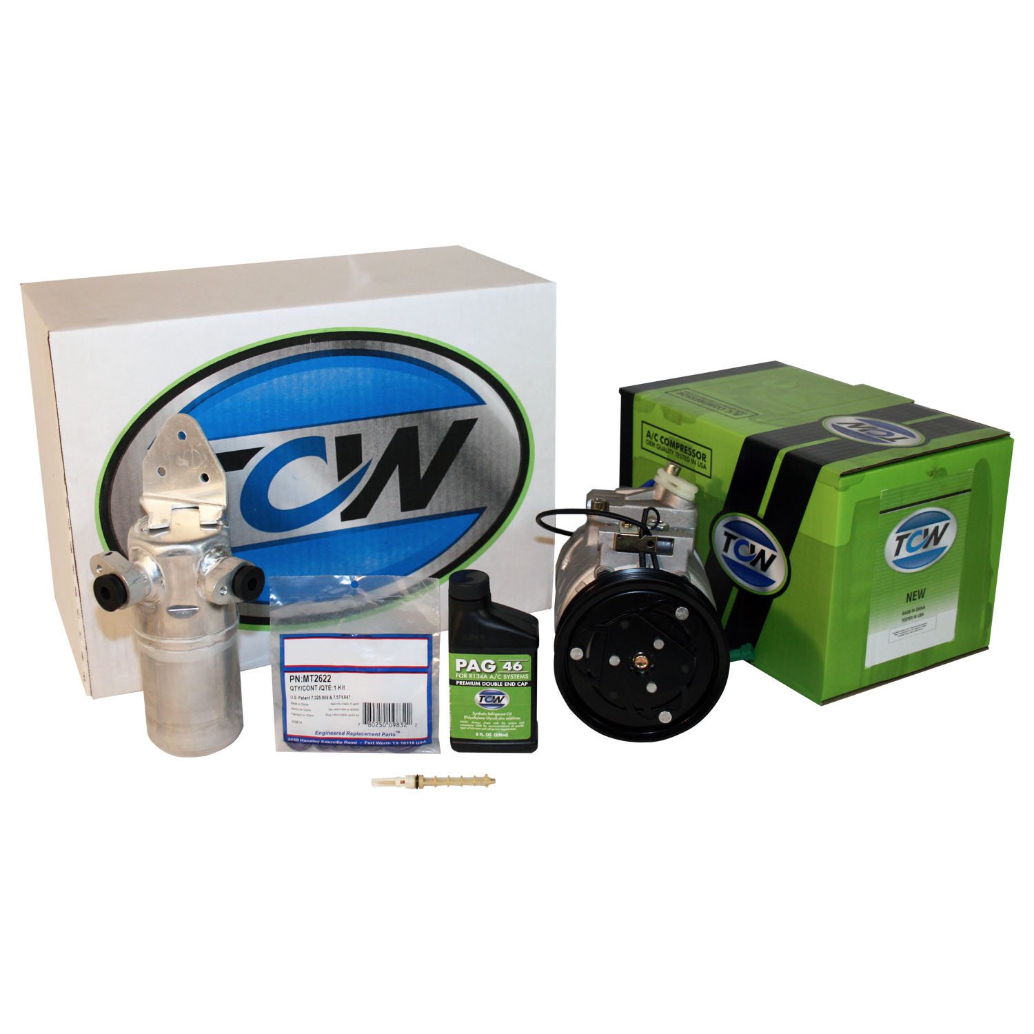 TCW Vehicle A/C Kit K1000963N New - The Compressor Warehouse