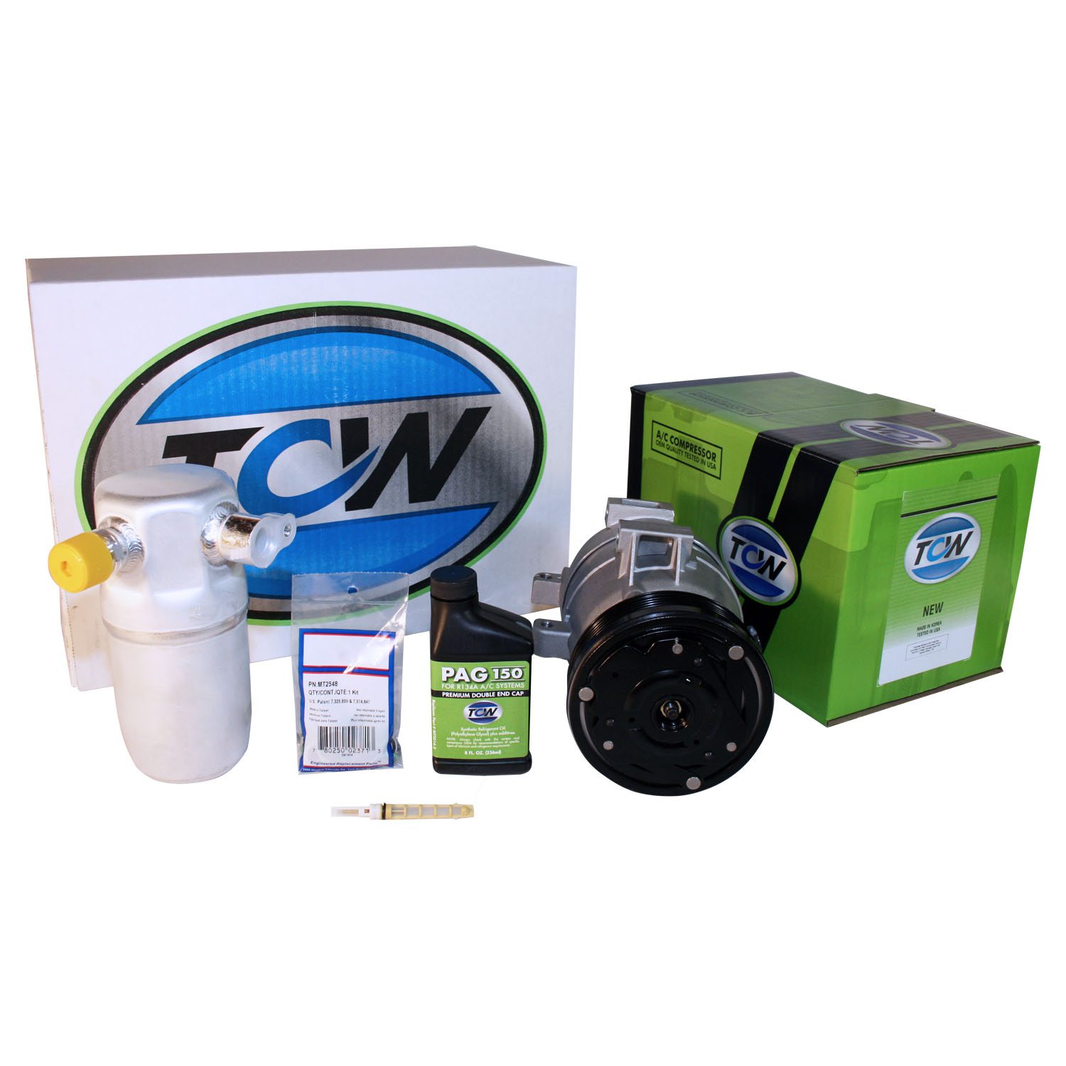 TCW Vehicle A/C Kit K1001002N New - The Compressor Warehouse