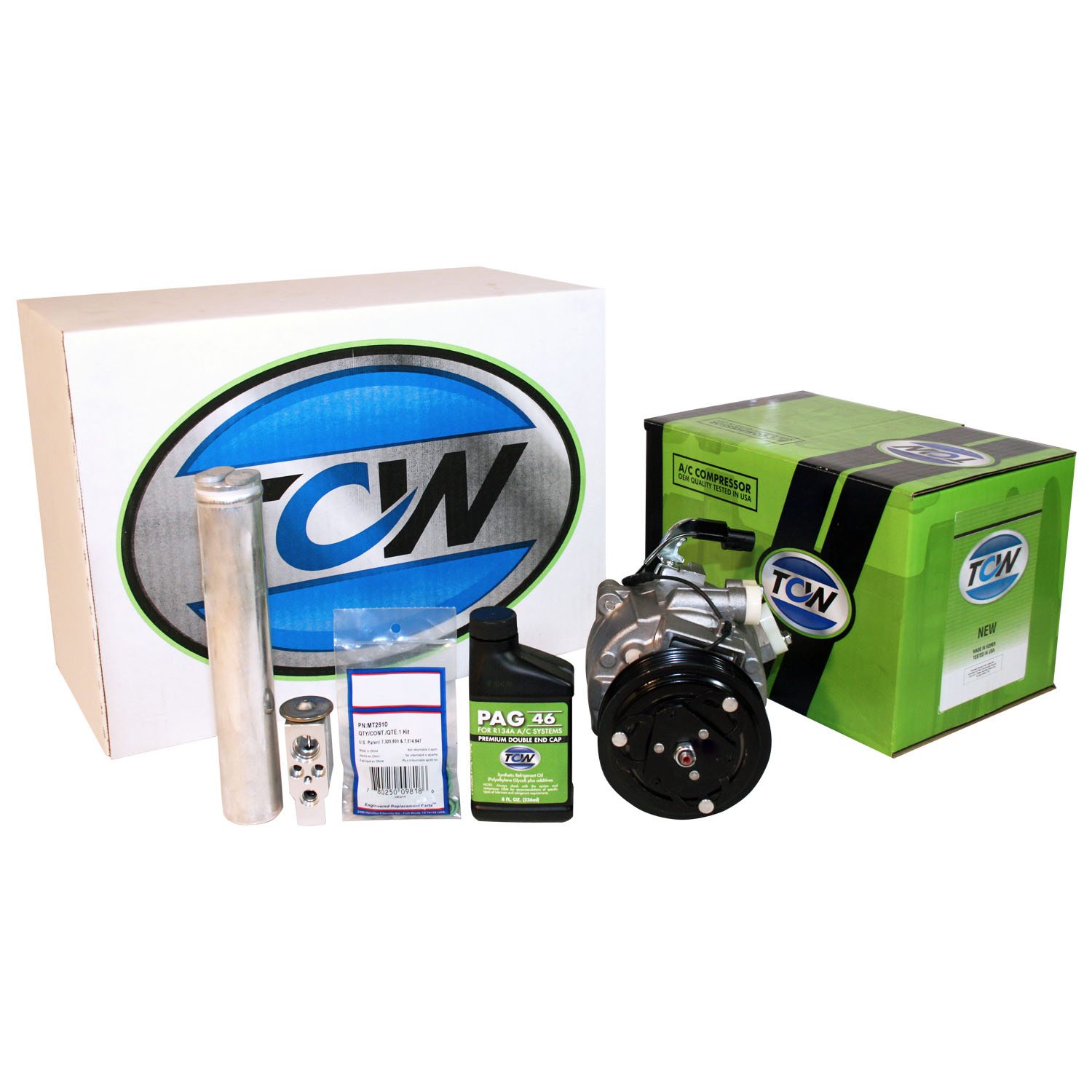 TCW Vehicle A/C Kit K1001058N New - The Compressor Warehouse