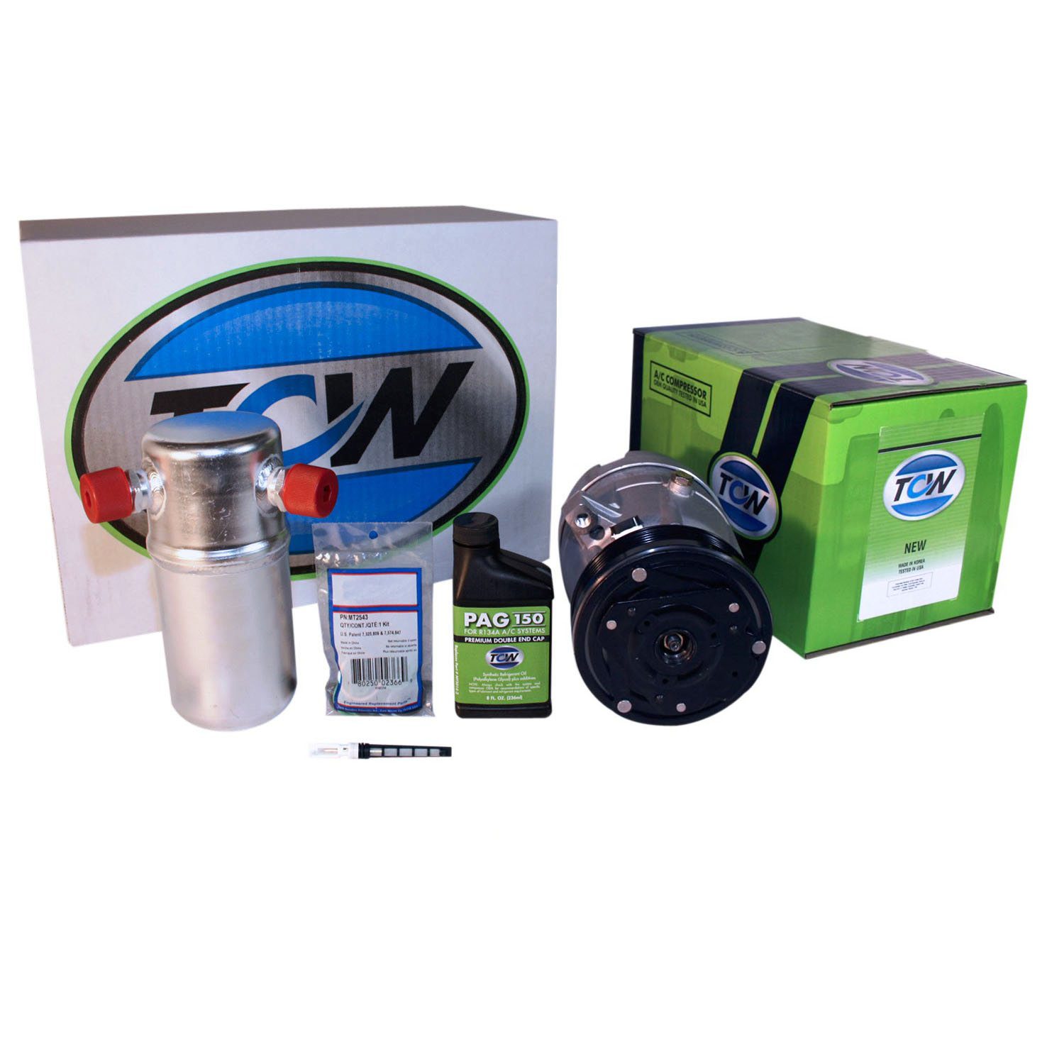 TCW Vehicle A/C Kit K1001227N New - The Compressor Warehouse