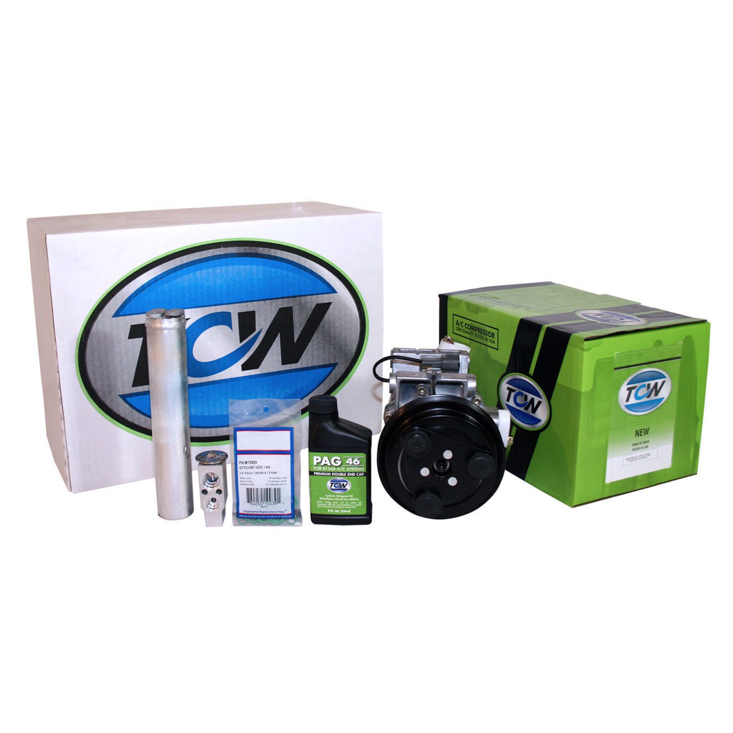 TCW Vehicle A/C Kit K1001316N New - The Compressor Warehouse